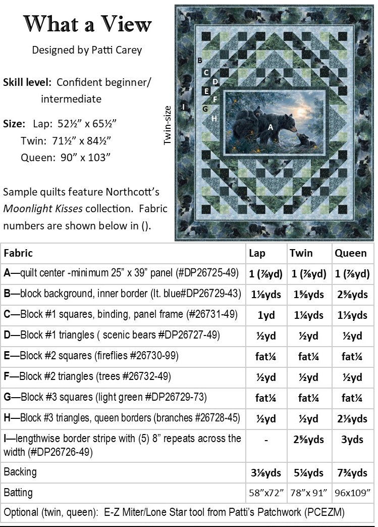 What a View – Patti's Patchwork