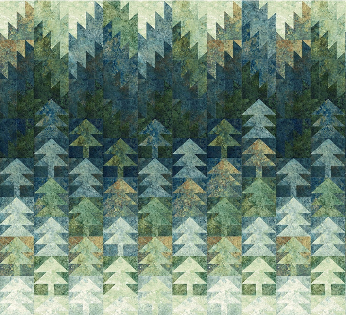 Misted Pines 2.0 king kit – Patti's Patchwork