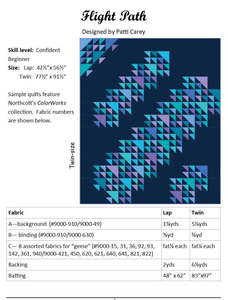 Flight Path – Patti's Patchwork