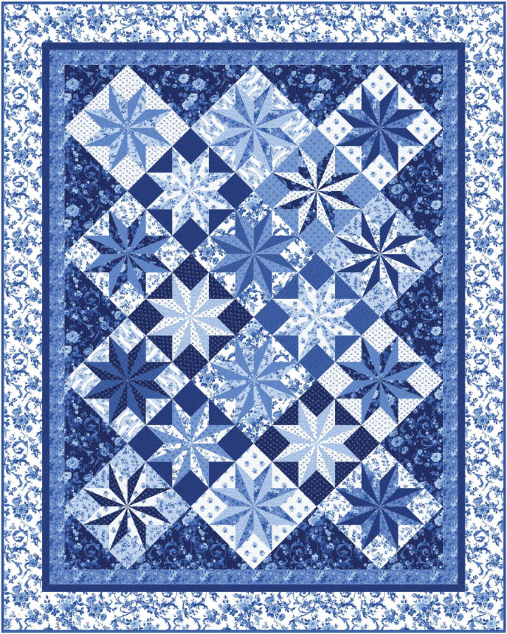 Porcelain Prism Stars – Patti's Patchwork
